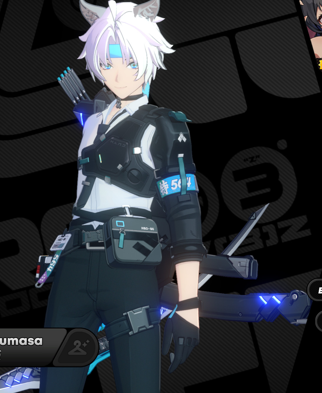 harumasa .Suited Stray. Mod for Zenless Zone Zero | ZZZ Mods