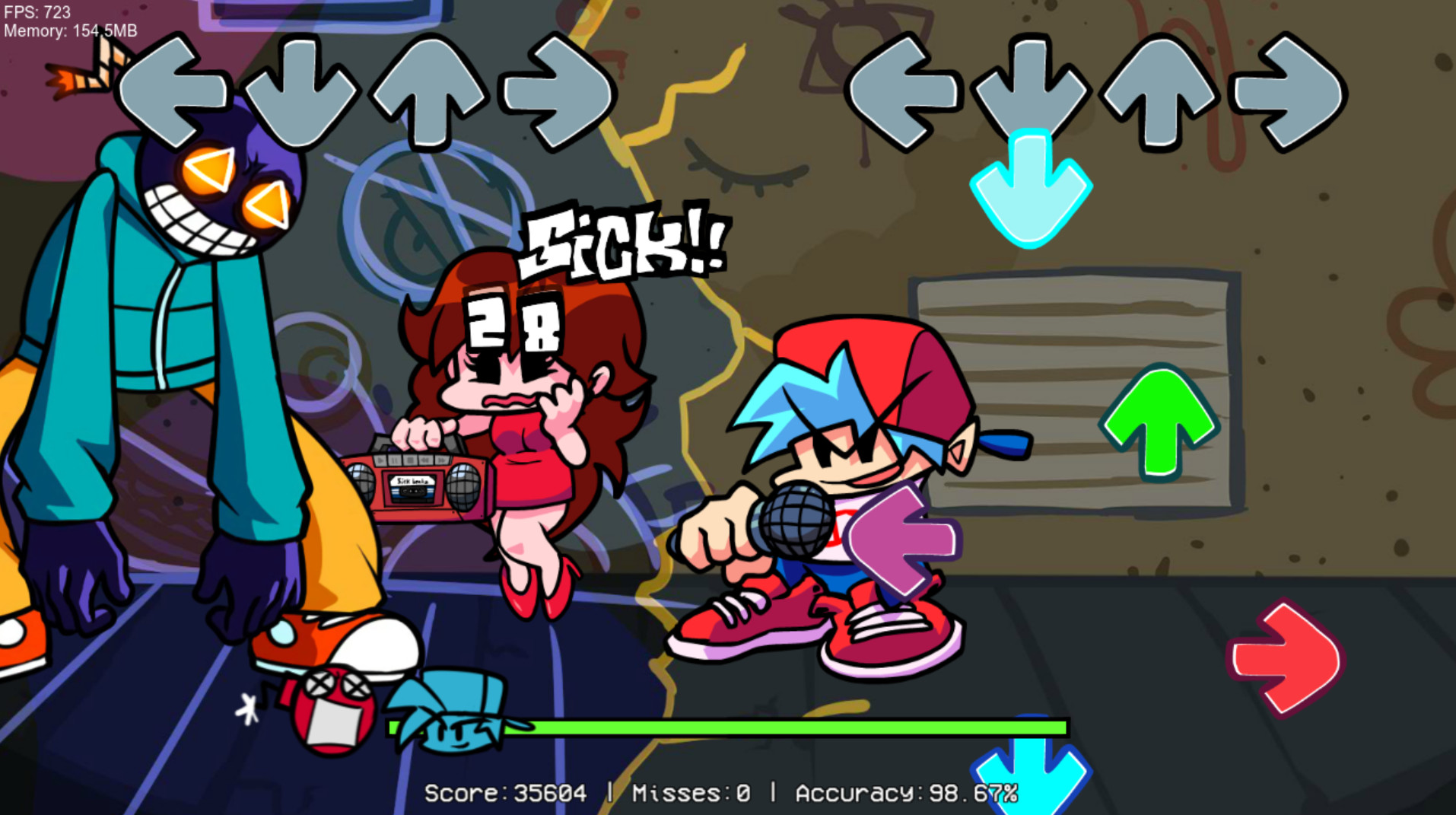 [FPS Plus] - VS Whitty Port Mod for Friday Night Funkin' | FNF Mods