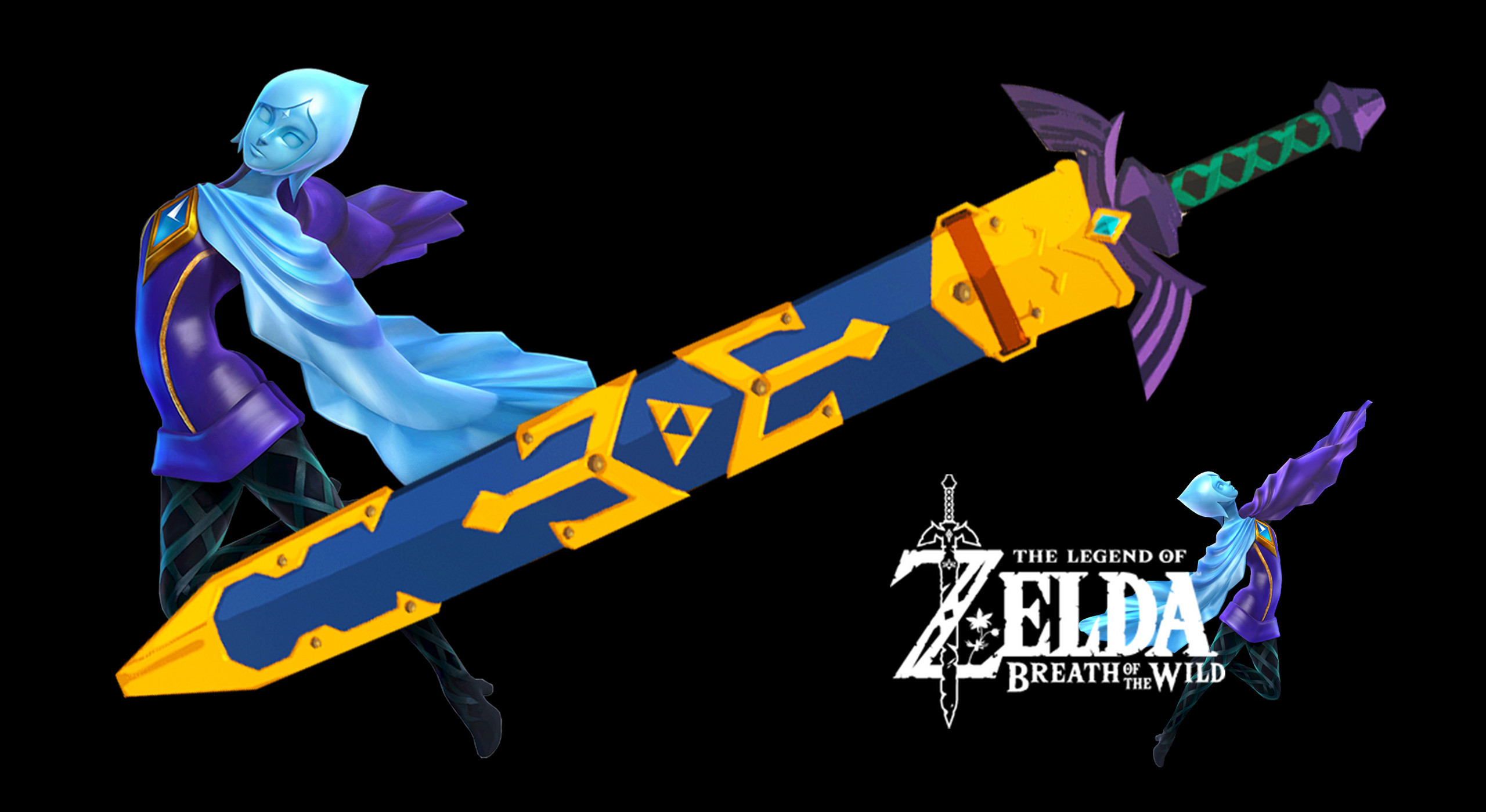Master Sword with Fi's colors and light glow. Mod for The Legend of ...