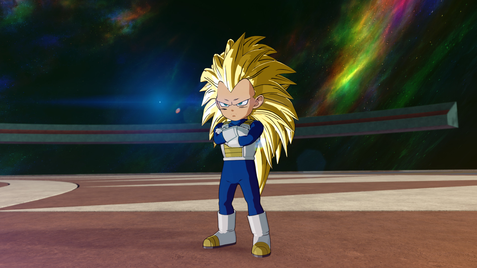 Vegeta SSJ3 (Mini) Classic SSJ3 hair Mod for Dragon Ball: Sparking ...