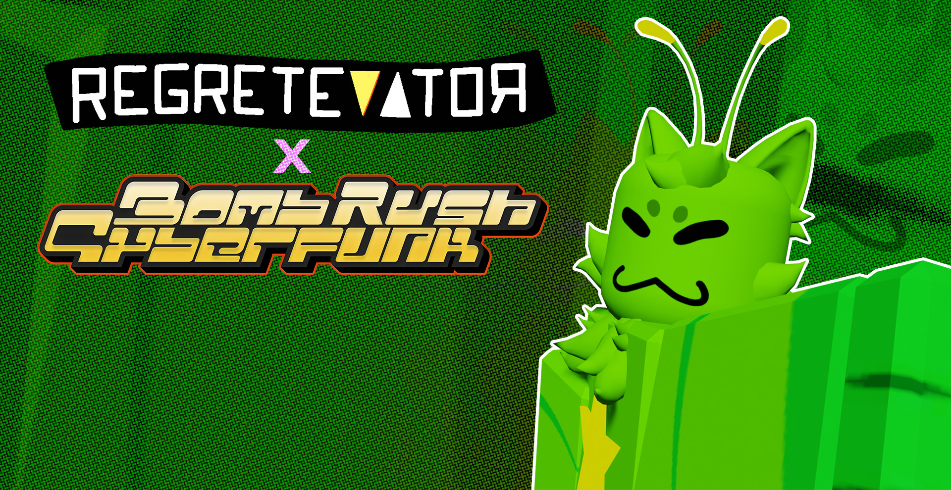 Old Gnarpy from Regretevator (Roblox) Mod for Bomb Rush Cyberfunk | BRC ...