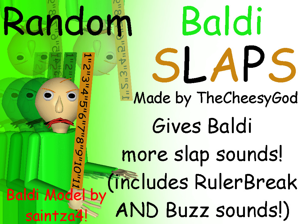 (v0.14.x) Random Baldi Slaps 'n' Ruler Breaks Mod for Baldi's Basics ...