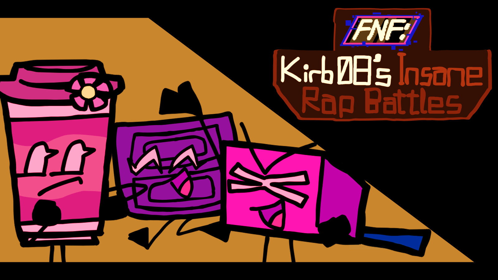 FNF: Kirb08's Insane Rap Battles Mod for Friday Night Funkin' | FNF Mods