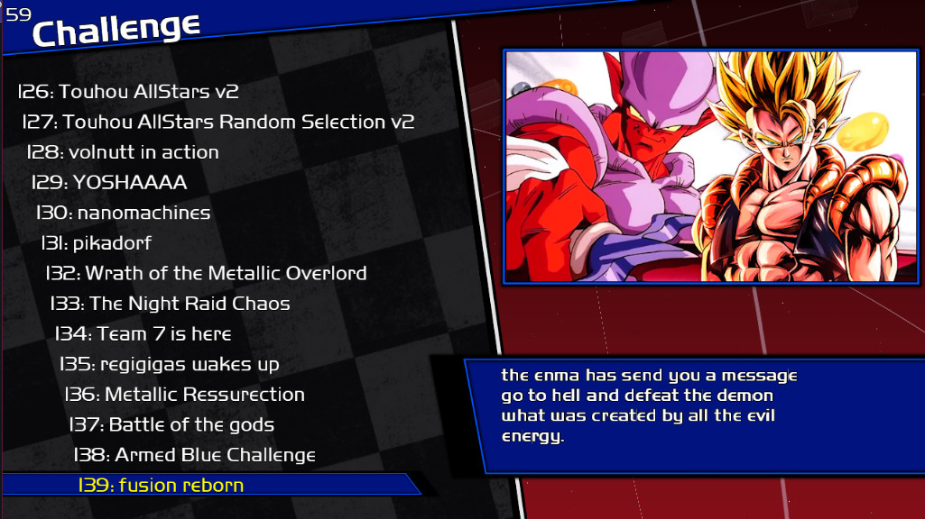 fusion reborn challenge (cmc v8) Mod for Super Smash Bros. Crusade ...