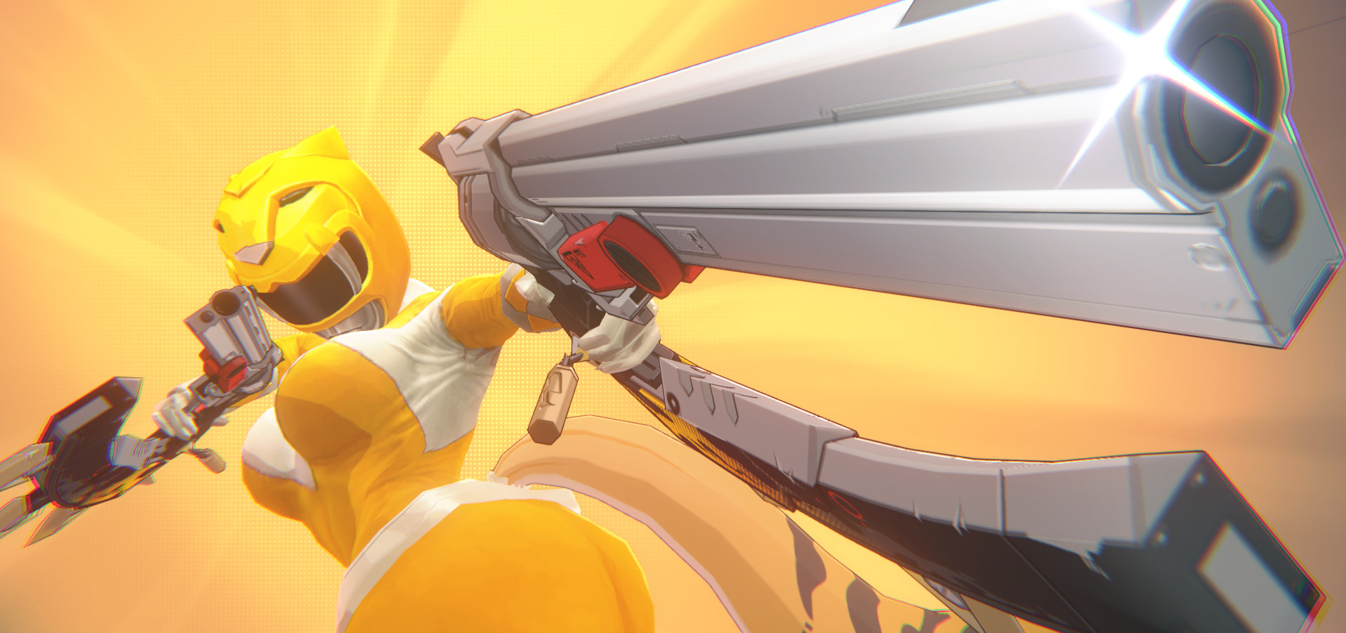 Yellow Tiger Ranger Pulchra Mod for Zenless Zone Zero | ZZZ Mods