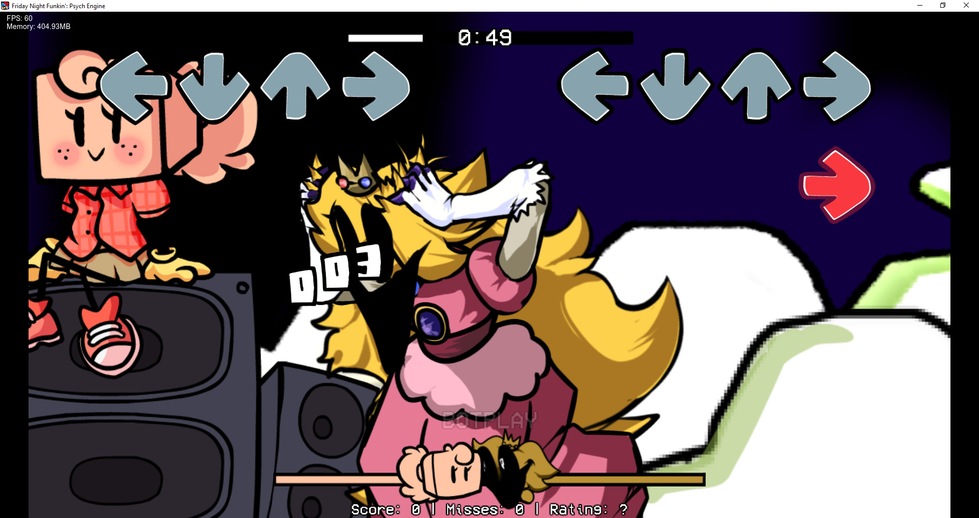 Playable PEACH Mod for Friday Night Funkin' | FNF Mods