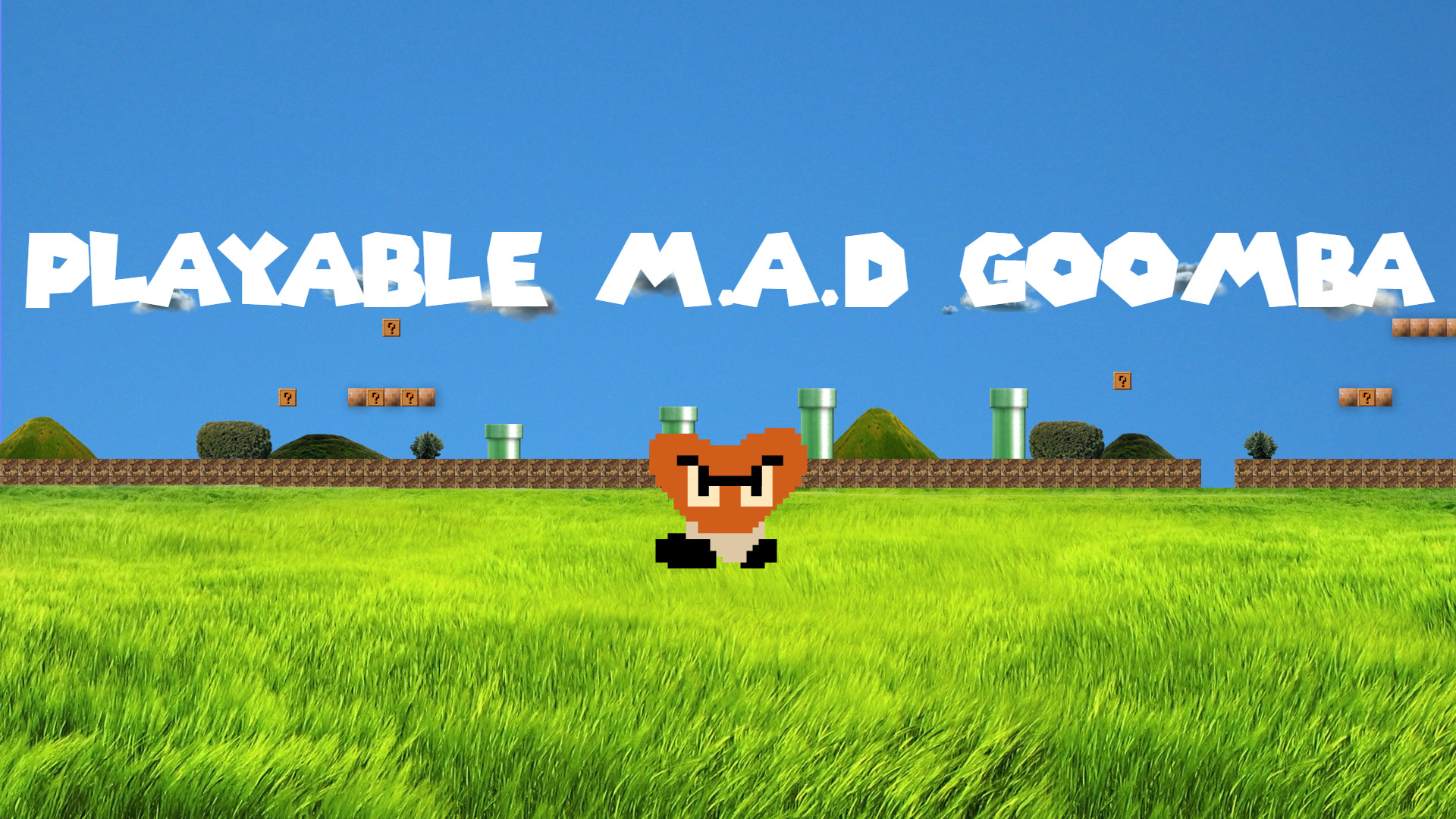 Playable M.A.D Goomba + FLA Mod for Friday Night Funkin' | FNF Mods