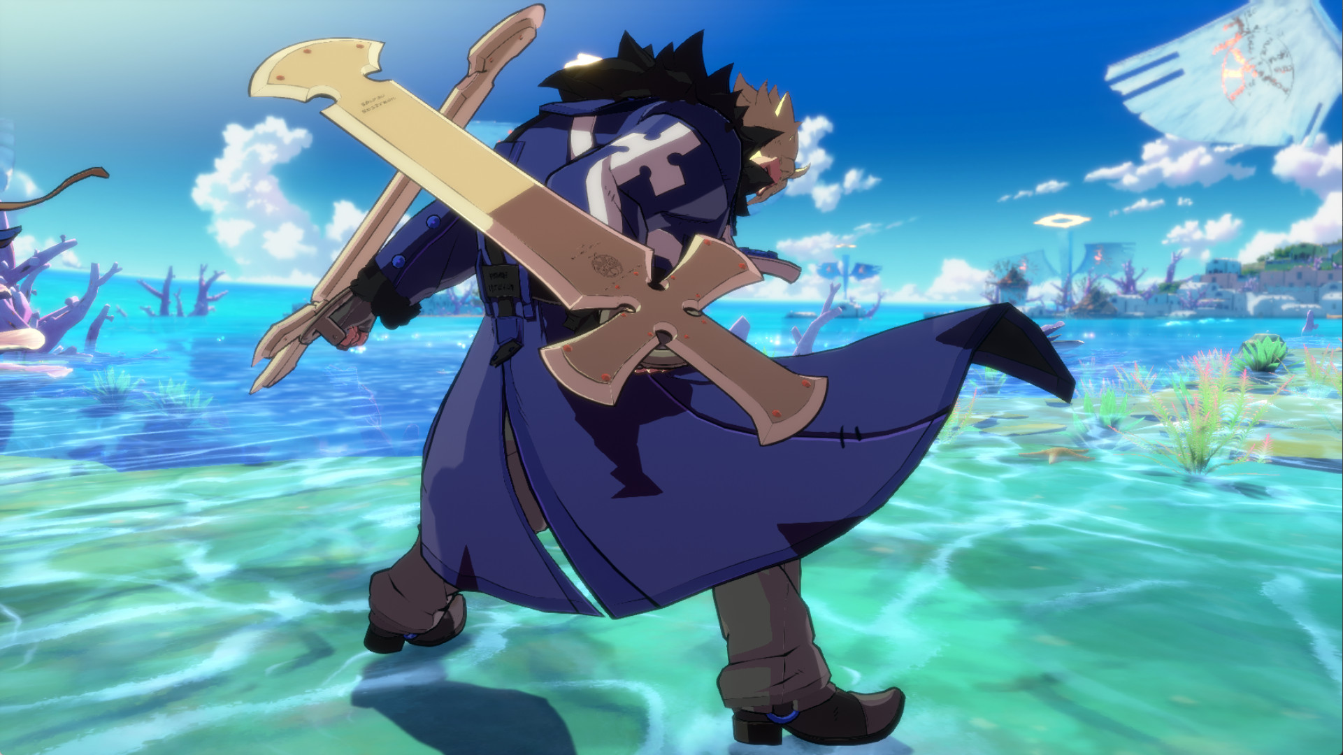 Dimitri-themed Leo Whitefang Mod for GUILTY GEAR -STRIVE- | GGST Mods