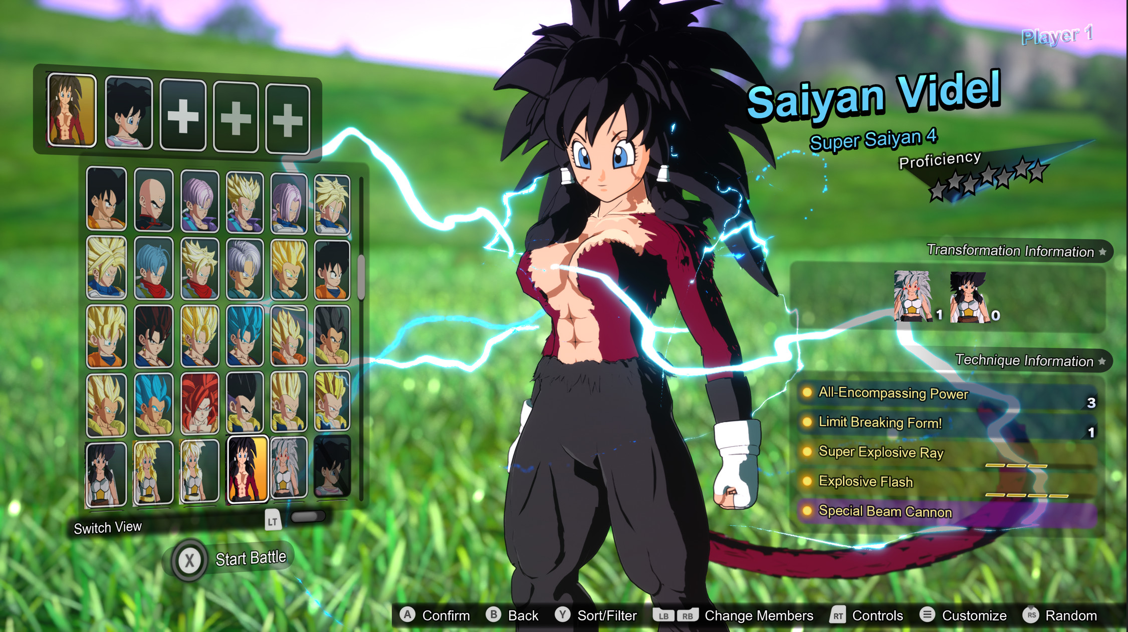 NorthLeone's Saiyan Videl Mod for Dragon Ball: Sparking! ZERO | DBSZ Mods