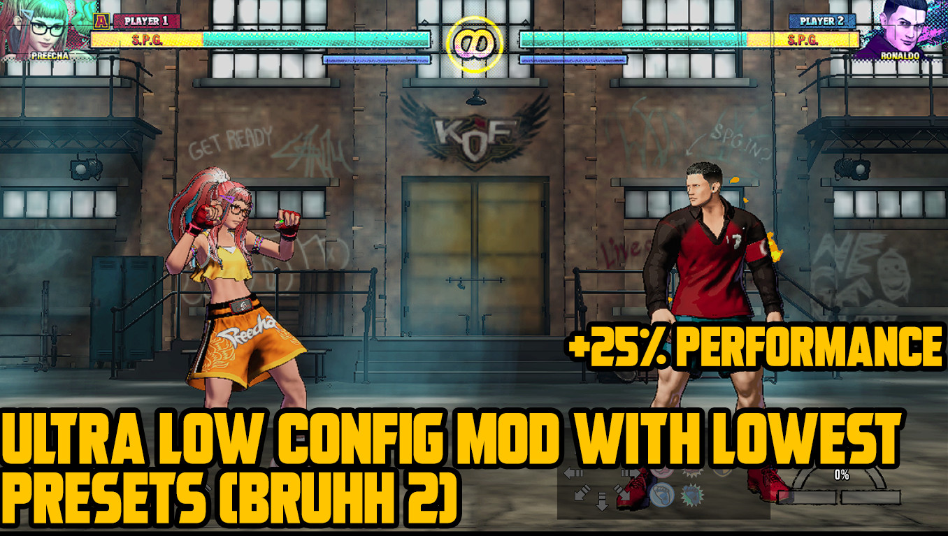 FPS BOOST ULTRA LOW CONFIG TWEAK |Fatal Fury CotW Mod for Fatal Fury: City of the Wolves | COTW Mods