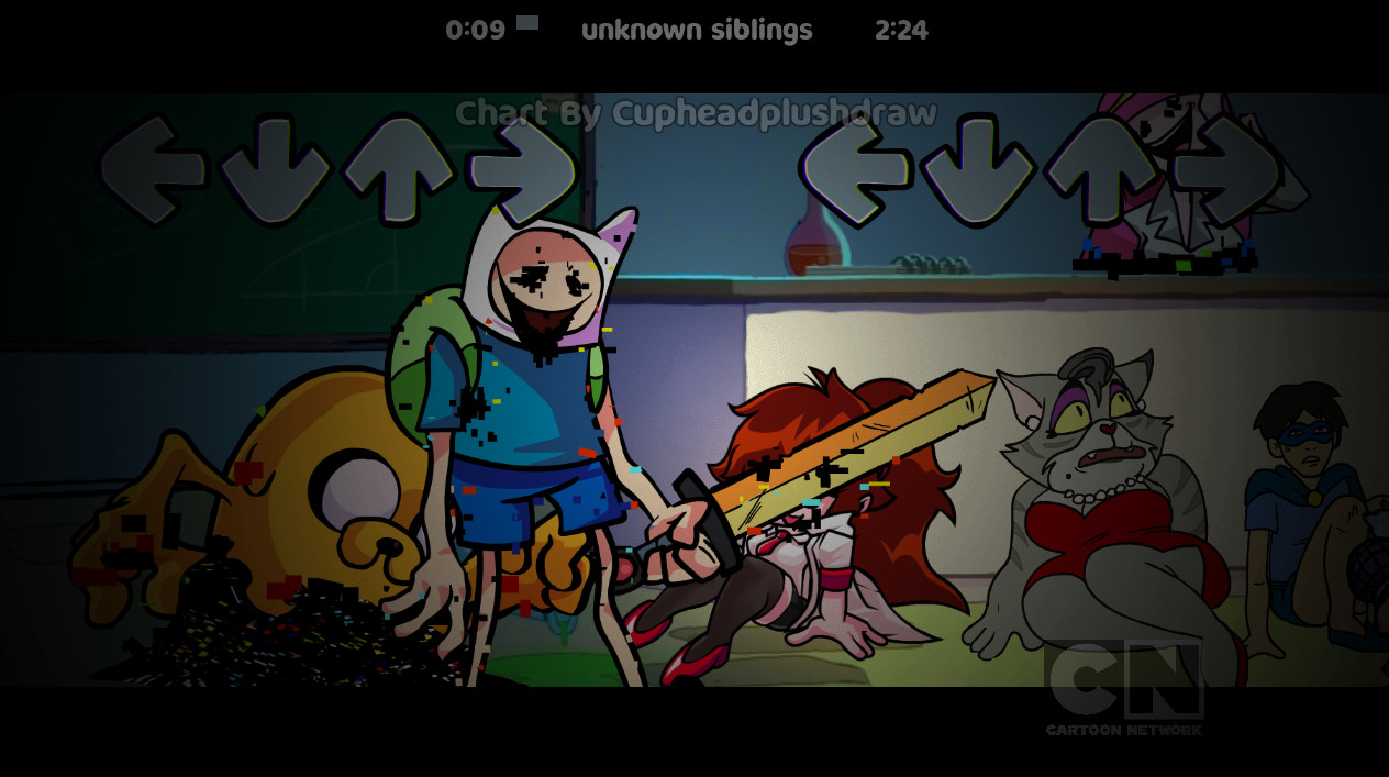 Fnf CN Takeover: Unknown Suffering Siblings Mod for Friday Night Funkin ...