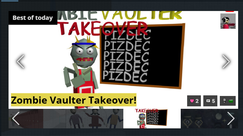 Zombie Vaulter Takeover! Mod for Baldi's Basics | Baldi Mods