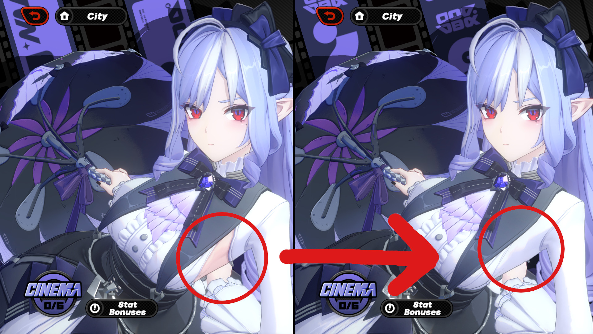 No Sideboob Vivian Mod for Zenless Zone Zero | ZZZ Mods