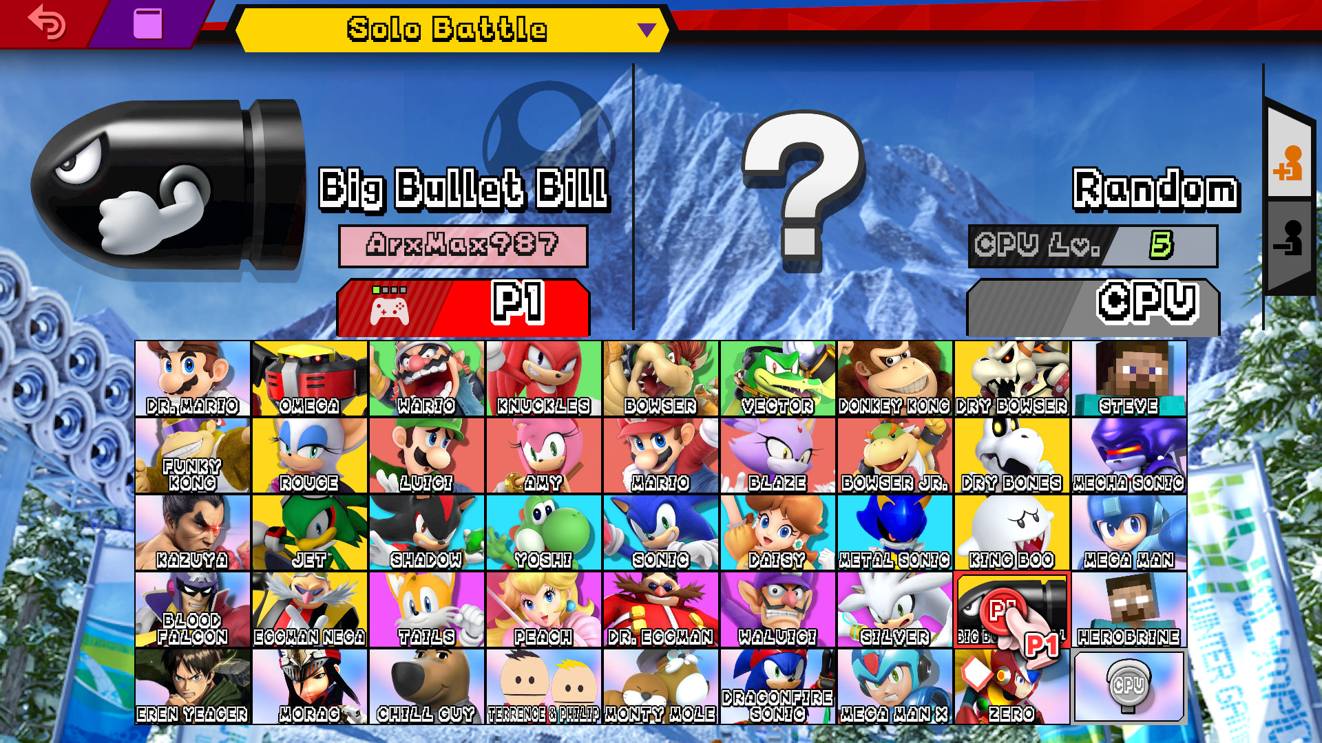 Bullet Bill Mod for Super Smash Bros. Ultimate | SSBU Mods