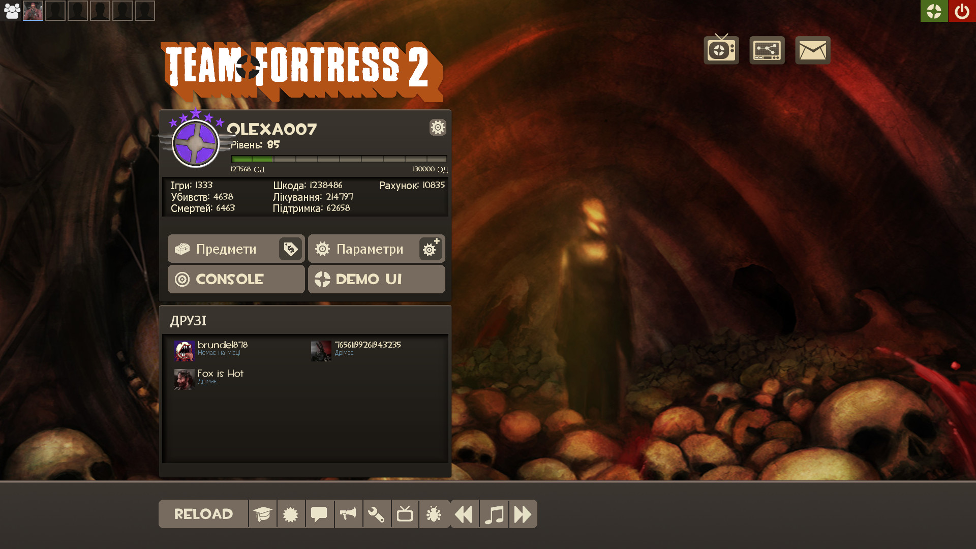 POSTAL UI Sounds/Backgrounds Mod for Team Fortress 2 | TF2 Mods