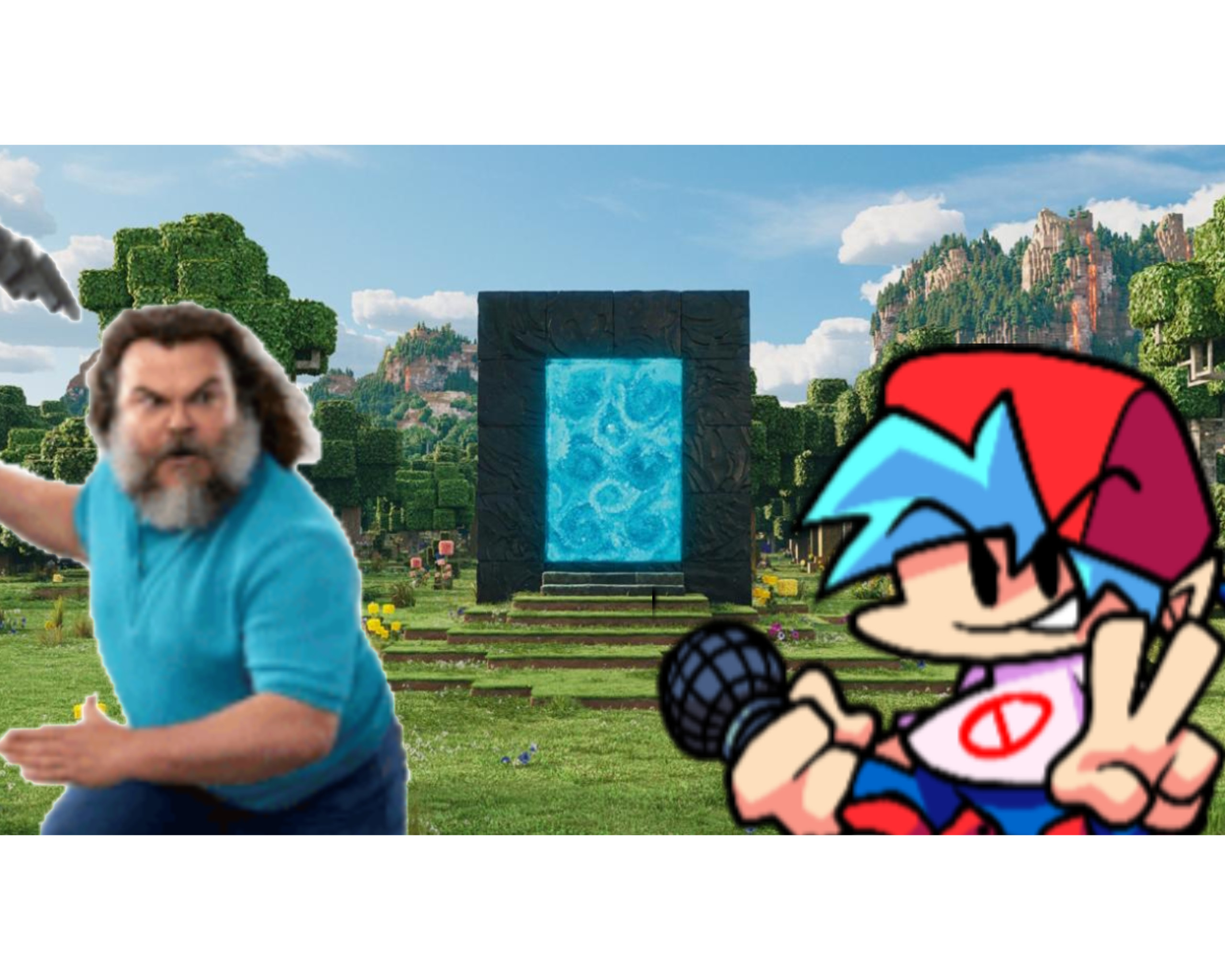 Placin' Blocks - A Minecraft Movie': FNF Mod Mod for Friday Night ...