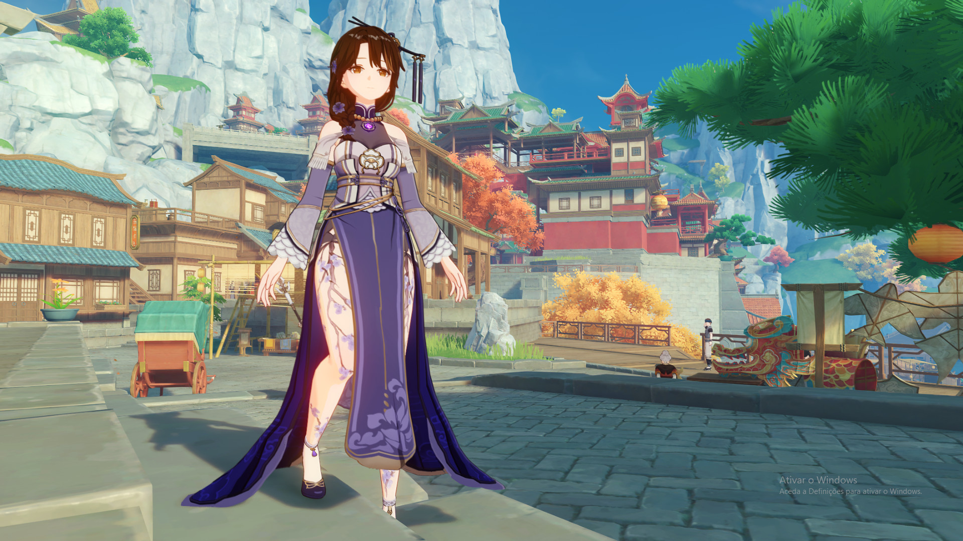 Ying'er over Lisa + Liyue Lisa Mod for Genshin Impact | GI Mods