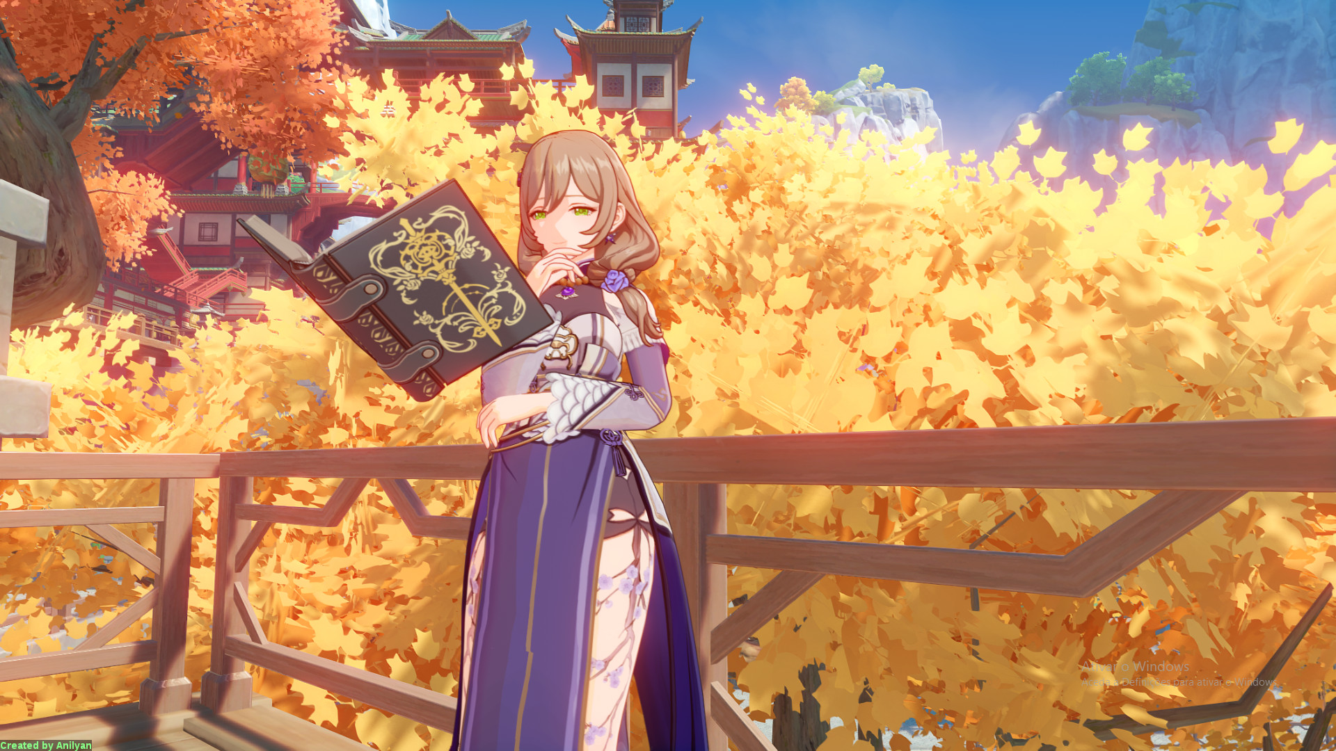 Ying'er over Lisa + Liyue Lisa Mod for Genshin Impact | GI Mods