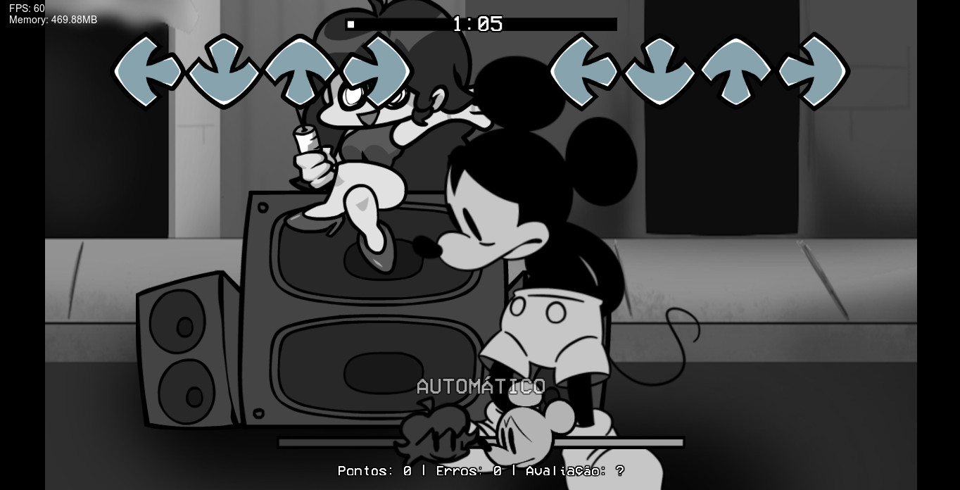 Playable Suicide Mouse.AVI Emotional Mod for Friday Night Funkin' | FNF ...