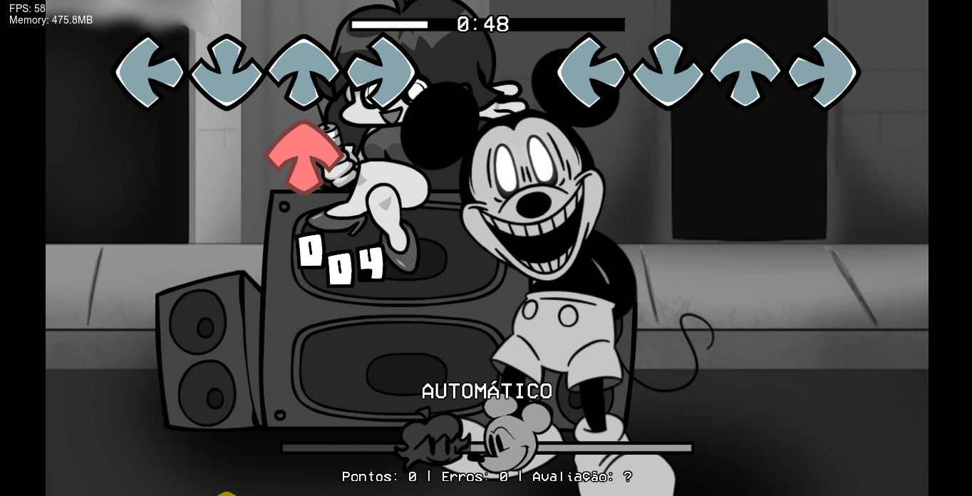 Playable Suicide Mouse.AVI Emotional Mod for Friday Night Funkin' | FNF ...