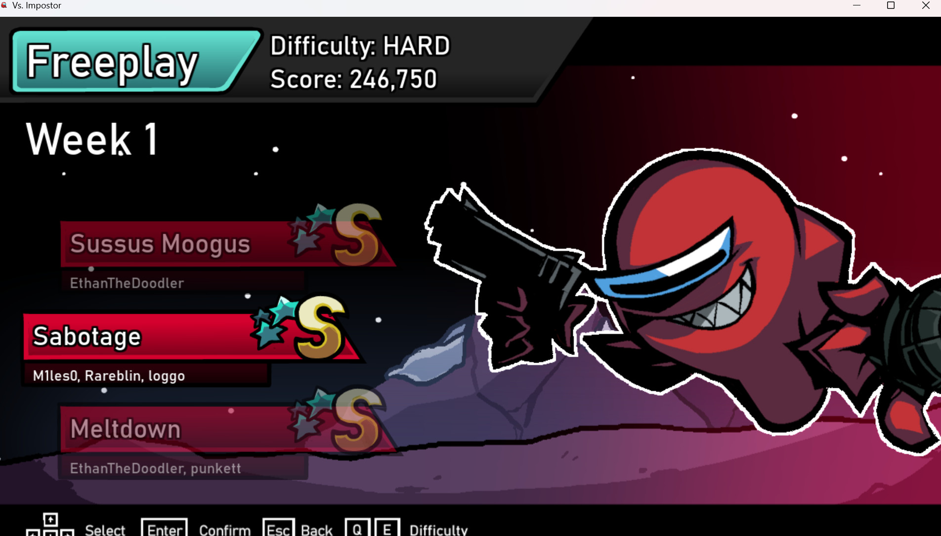 VS IMPOSTOR Mod for Friday Night Funkin' | FNF Mods
