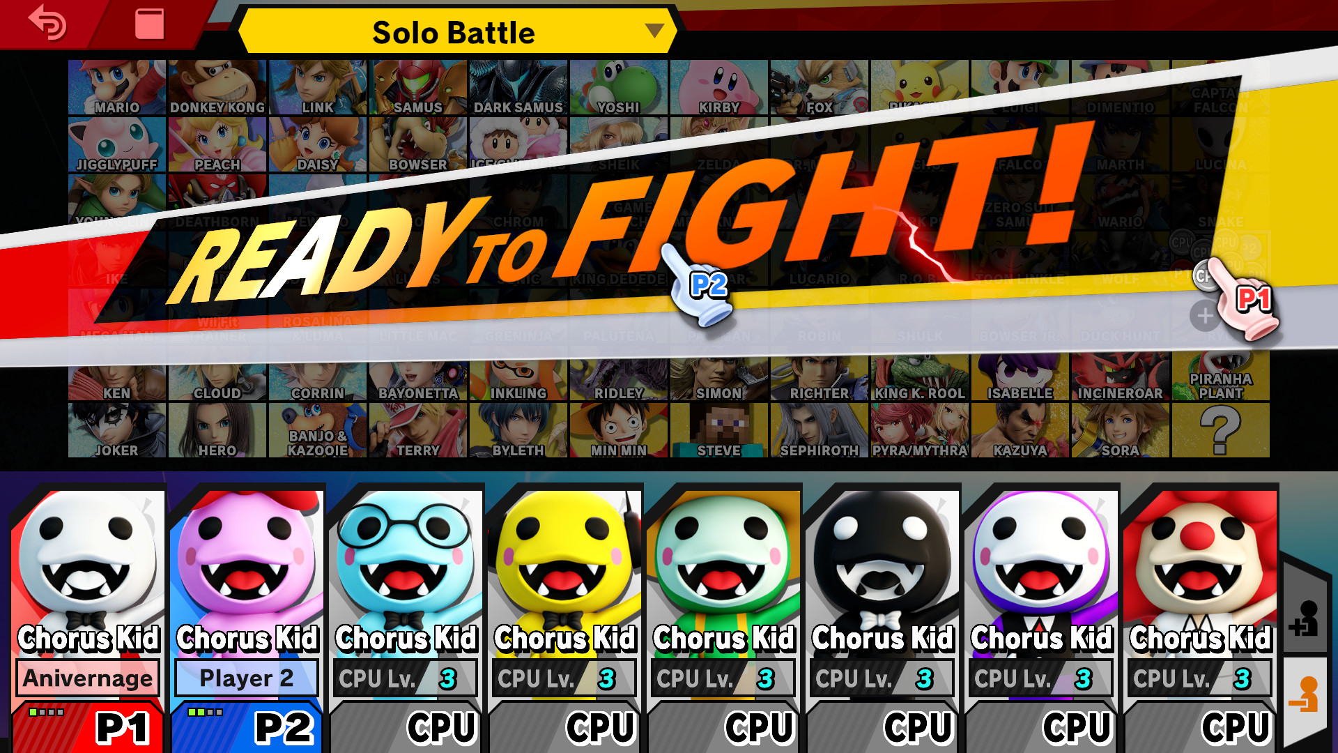 Chorus Kid Mod for Super Smash Bros. Ultimate | SSBU Mods