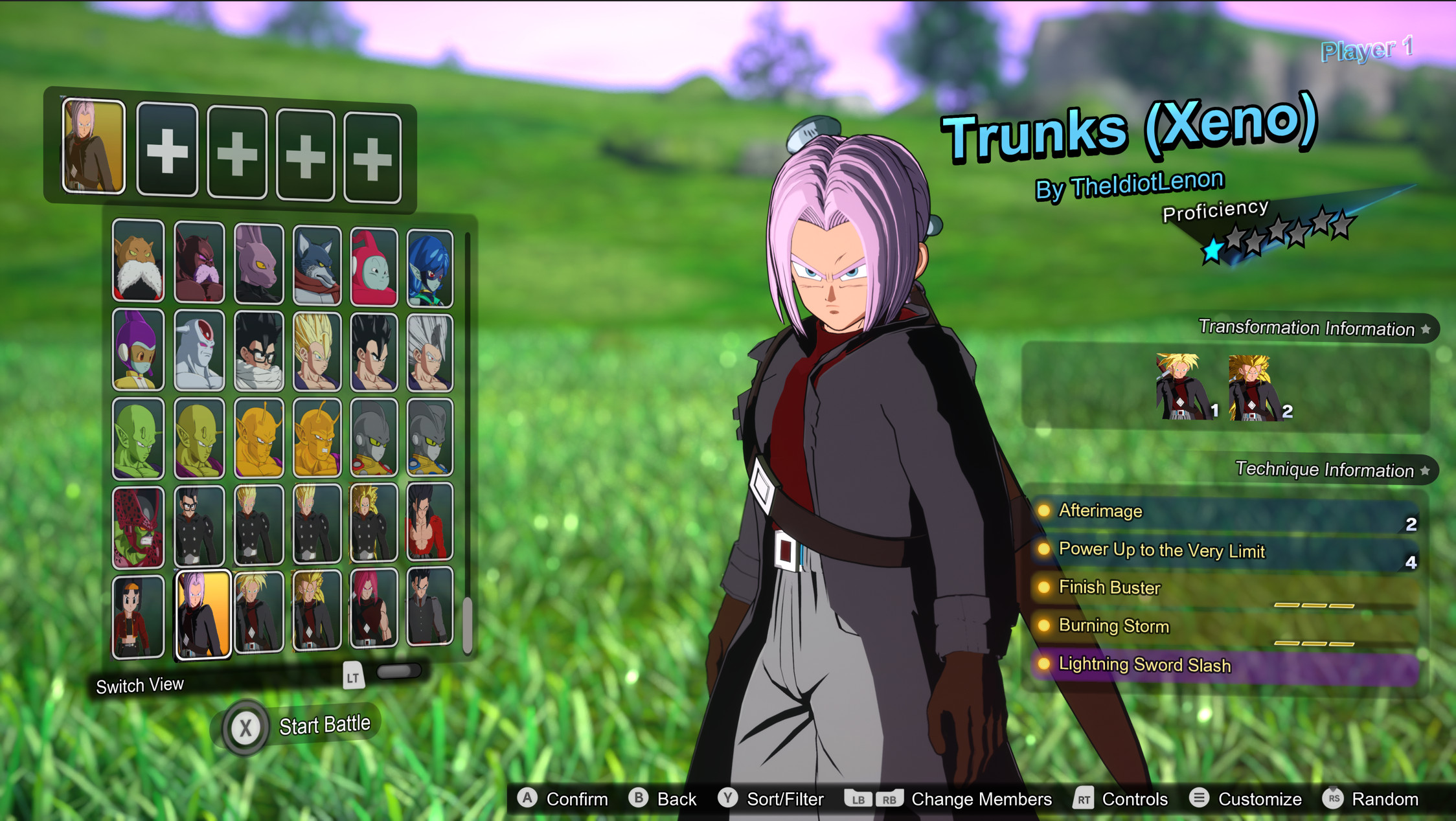 Lenon's SDBH Bundle Vol. 1: Xeno Mod for Dragon Ball: Sparking! ZERO | DBSZ Mods