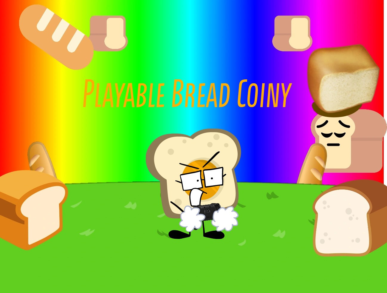 Playable Bread Coiny Mod for Friday Night Funkin' | FNF Mods