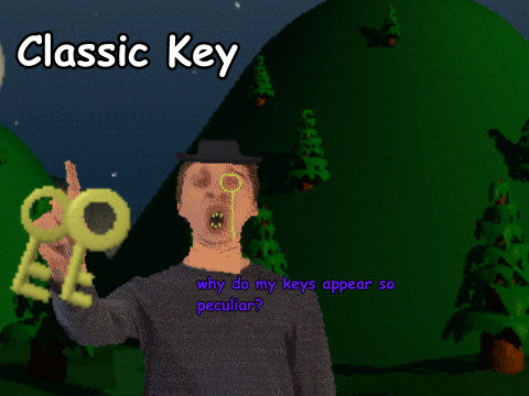 Classic Key (1999) Mod for Baldi's Basics | Baldi Mods