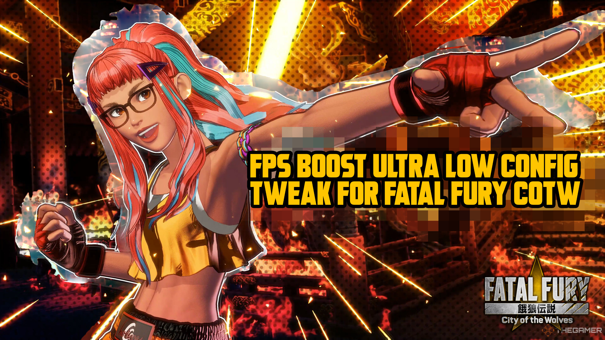 FPS BOOST ULTRA LOW CONFIG TWEAK |Fatal Fury CotW Mod for Fatal Fury: City of the Wolves | COTW Mods