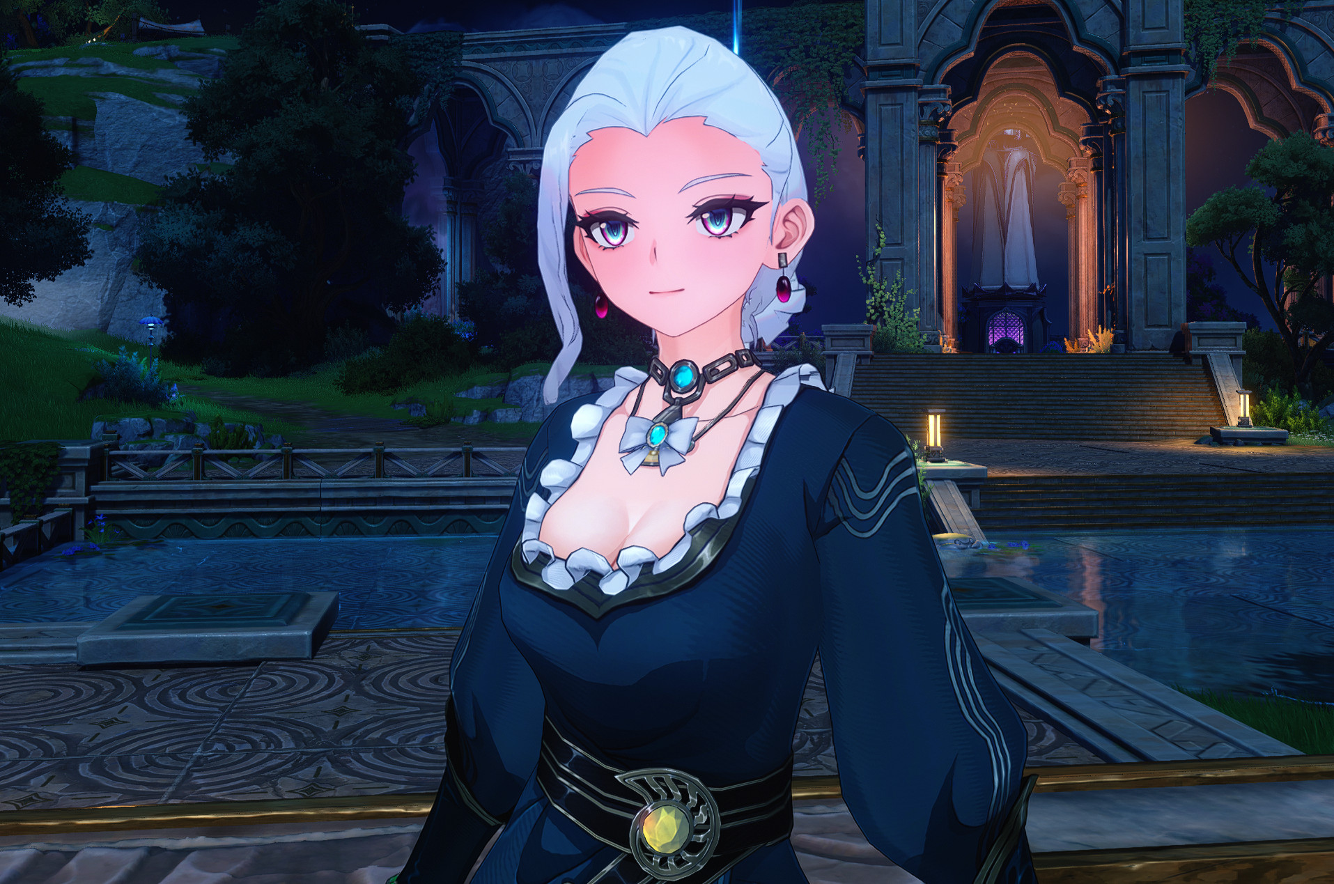 Carlotta - NPC Dress (+Toggles) Mod for Wuthering Waves | WuWa Mods