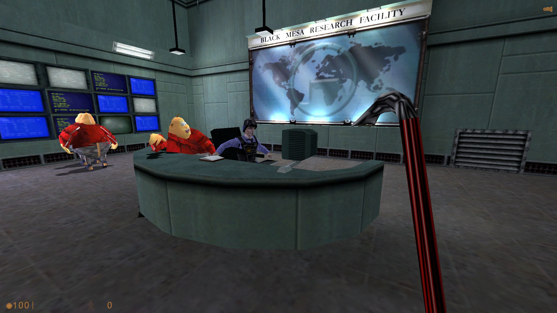 Bongo From Mircosoft 3D Movie Maker over scientist Mod for Half-Life: Source | HL:S Mods
