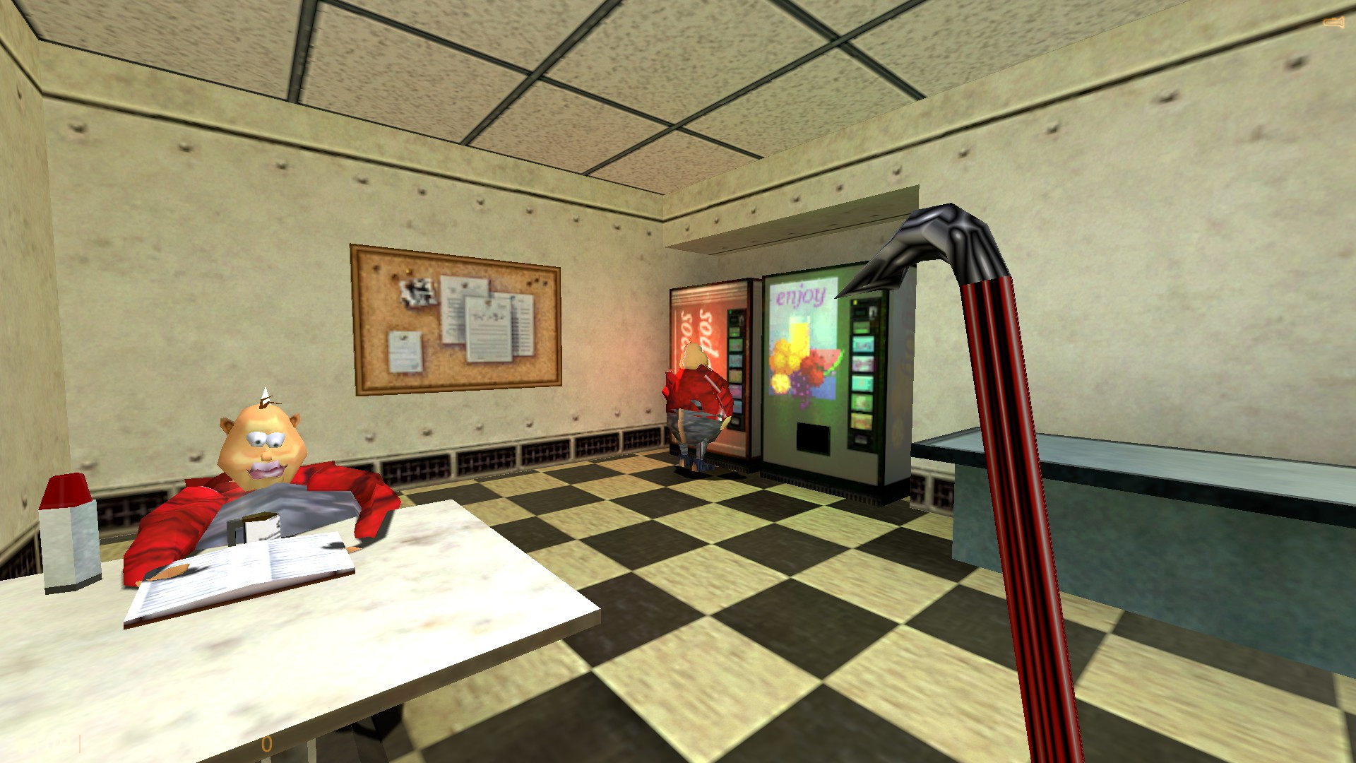 Bongo From Mircosoft 3D Movie Maker over scientist Mod for Half-Life: Source | HL:S Mods