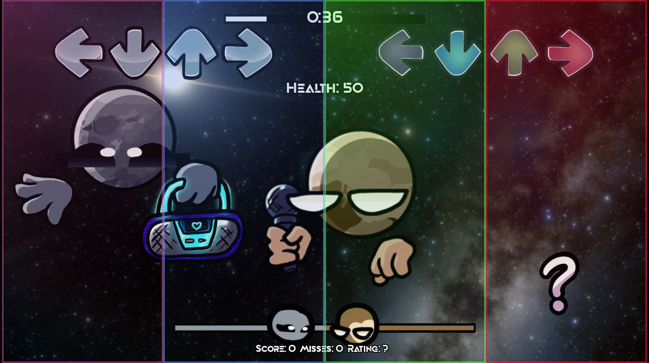 Pluto's Reprisal Optimized Part 1 Mod for Friday Night Funkin' | FNF Mods