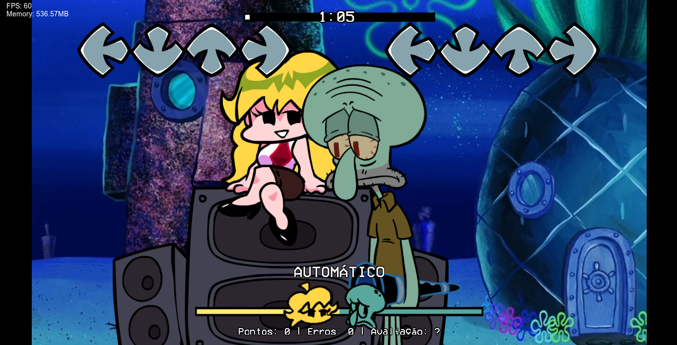 Playable New Sad Squidward Mod for Friday Night Funkin' | FNF Mods