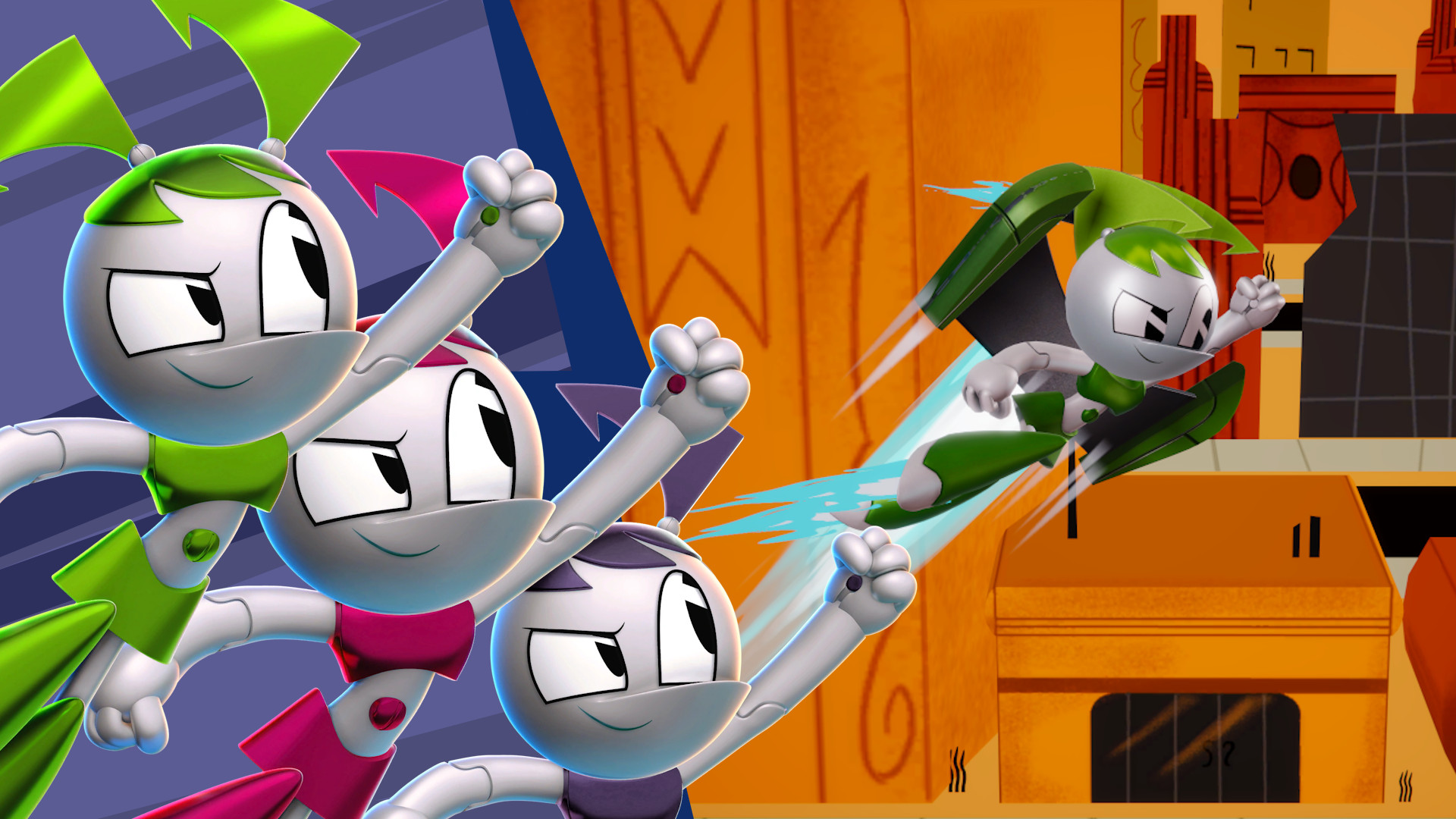 Action Jenny Skin Pack Mod for Nickelodeon All-Star Brawl 2 | NASB2 Mods