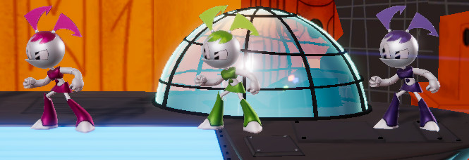 Action Jenny Skin Pack Mod for Nickelodeon All-Star Brawl 2 | NASB2 Mods