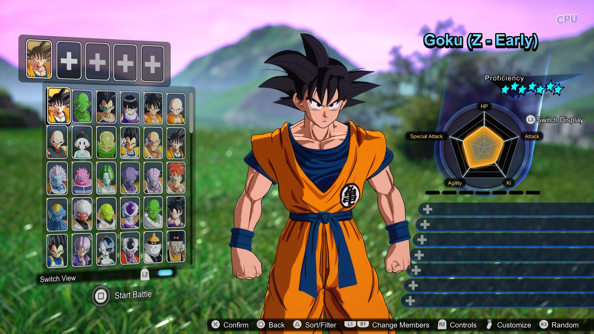 Character Selection Screen Revamped Mod for Dragon Ball: Sparking! ZERO ...