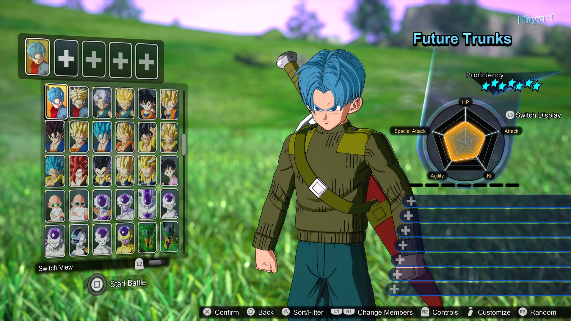 Character Selection Screen Revamped Mod for Dragon Ball: Sparking! ZERO ...