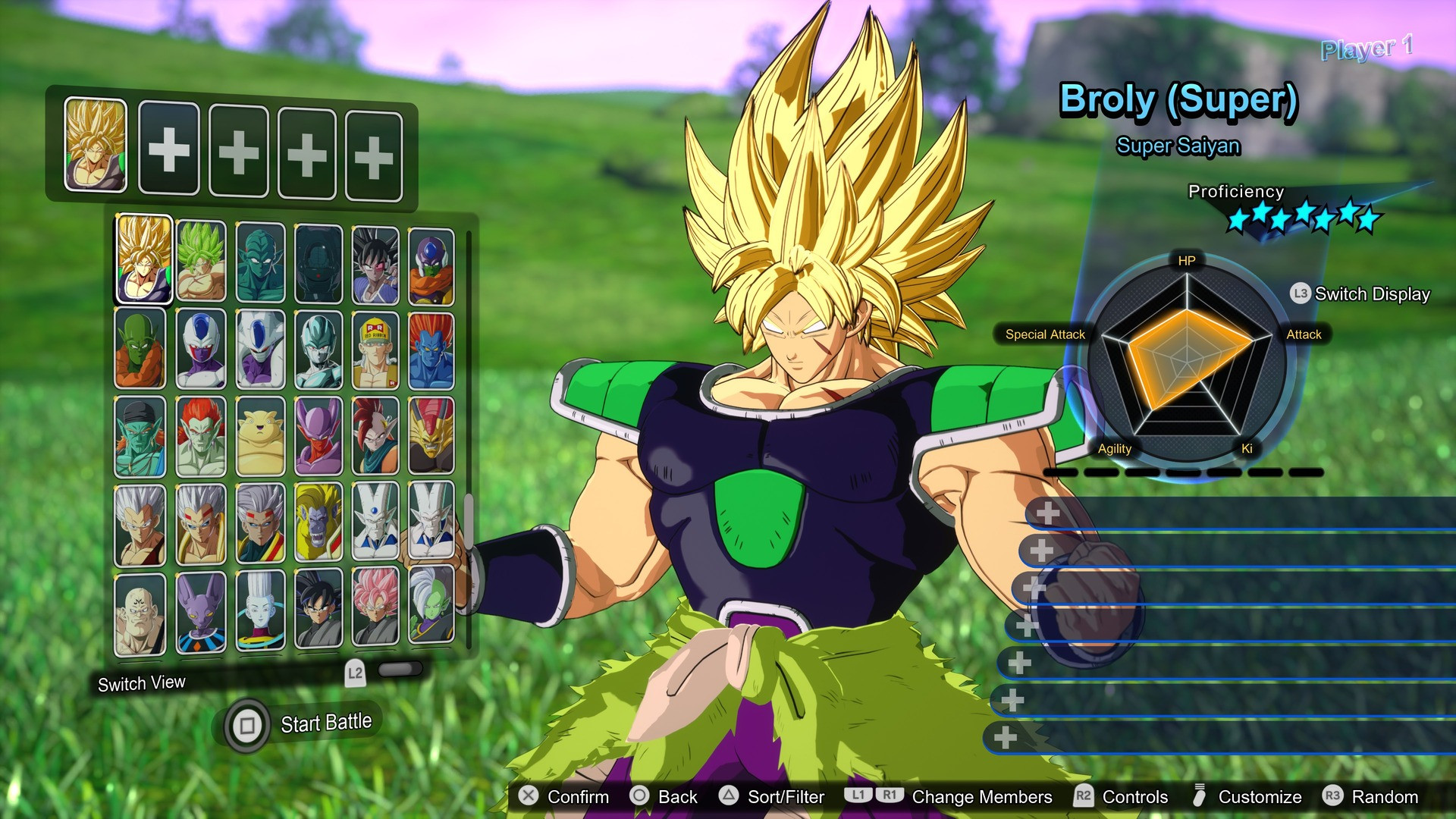 Character Selection Screen Revamped Mod for Dragon Ball: Sparking! ZERO ...