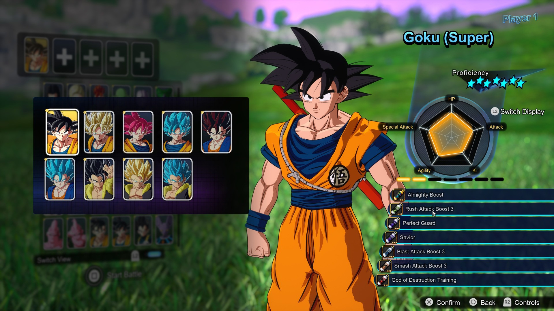 Character Selection Screen Revamped Mod for Dragon Ball: Sparking! ZERO ...