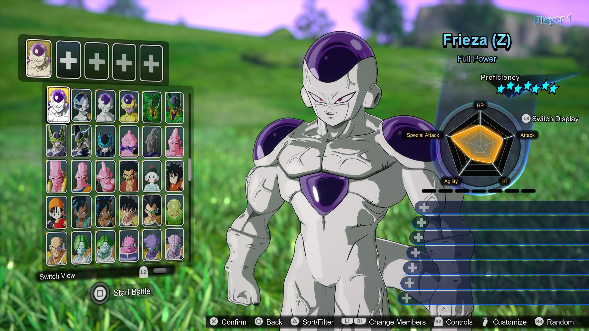 Character Selection Screen Revamped Mod for Dragon Ball: Sparking! ZERO ...