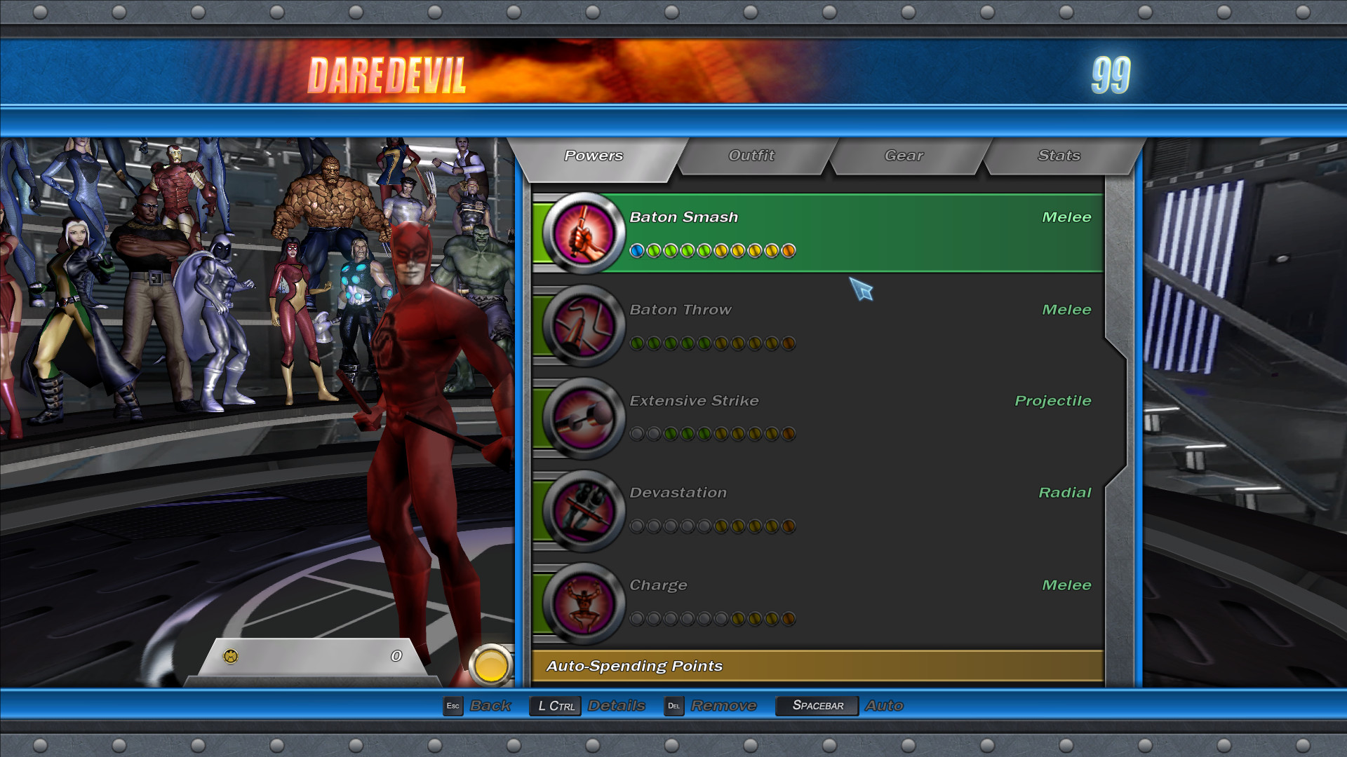 PS1 Daredevil Mod for Marvel: Ultimate Alliance | MUA Mods
