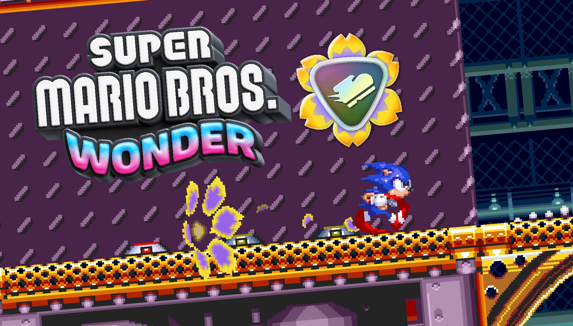 Super Mario Bros. Wonder Jet Run Badge Mod for Sonic 3 A.I.R. | S3AIR Mods