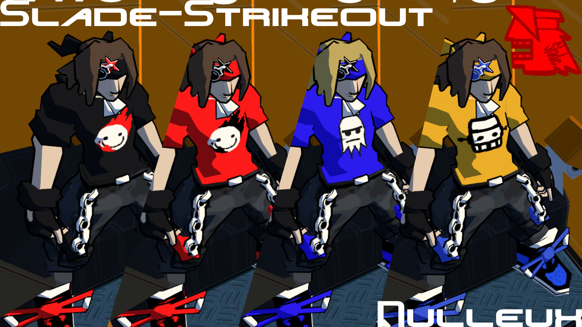 Slade Strikeout (OC) Mod for Bomb Rush Cyberfunk | BRC Mods
