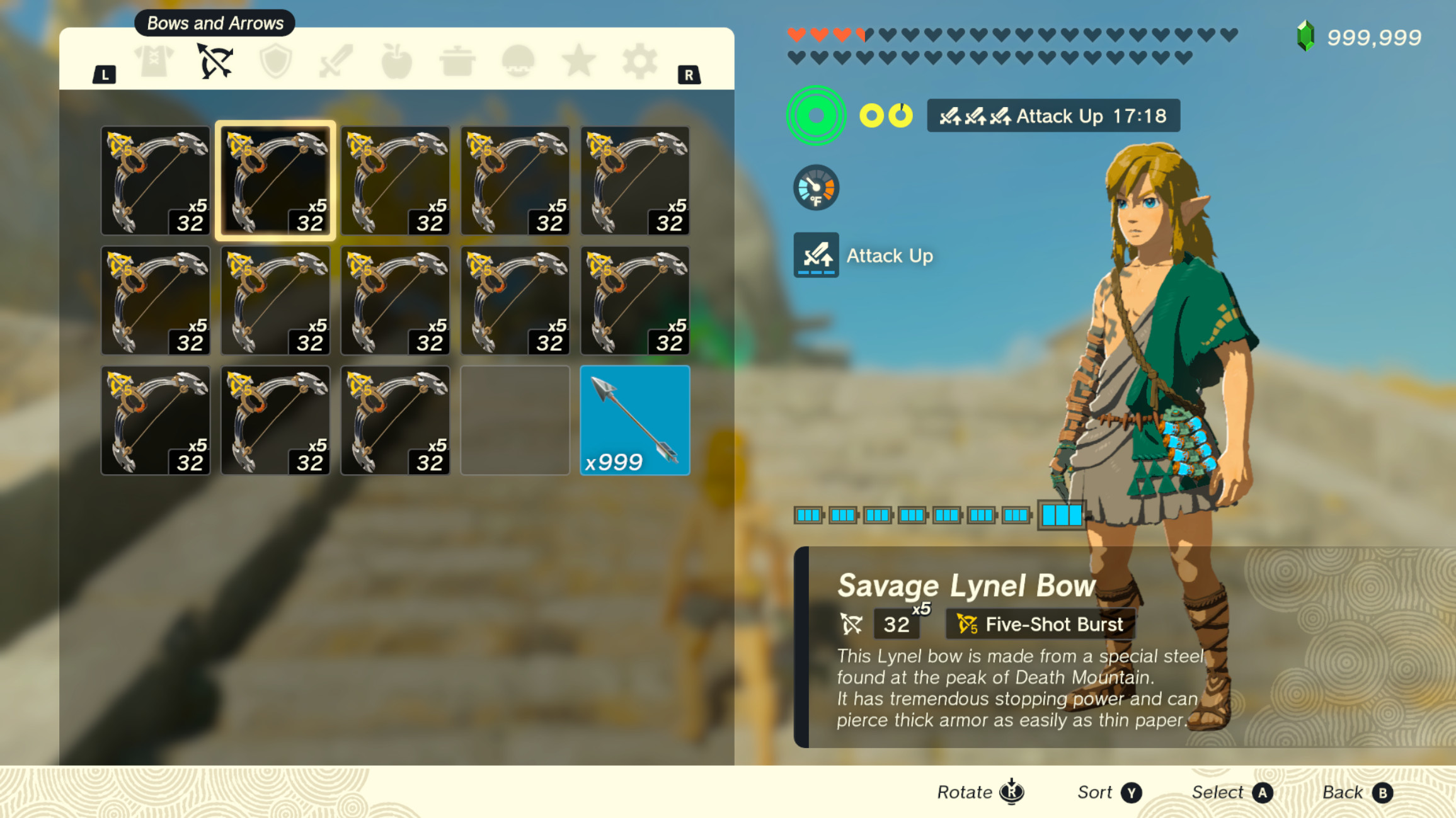 100% Save File (Modified) Mod for The Legend of Zelda: Tears of the ...