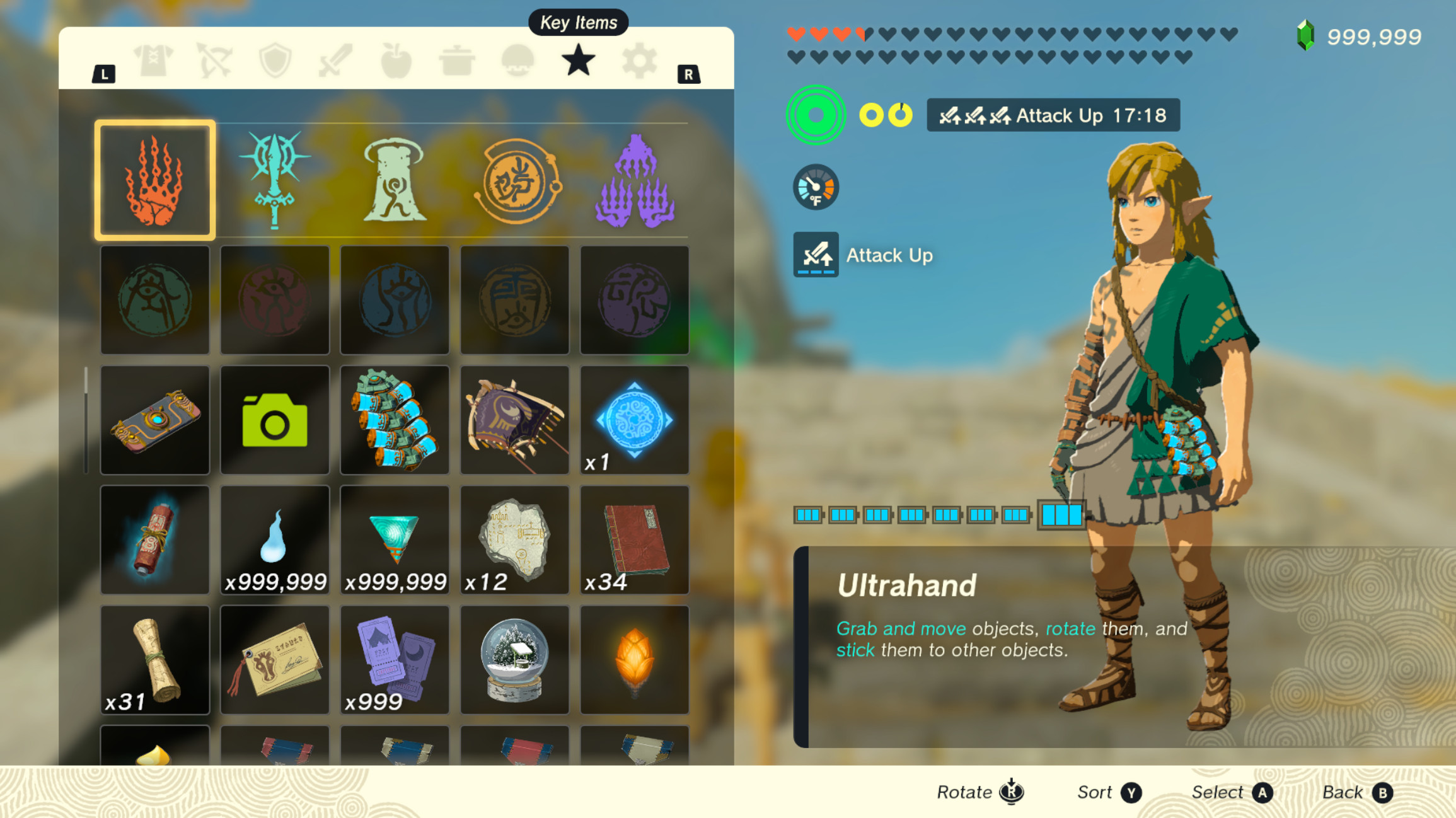 100% Save File (Modified) Mod for The Legend of Zelda: Tears of the ...