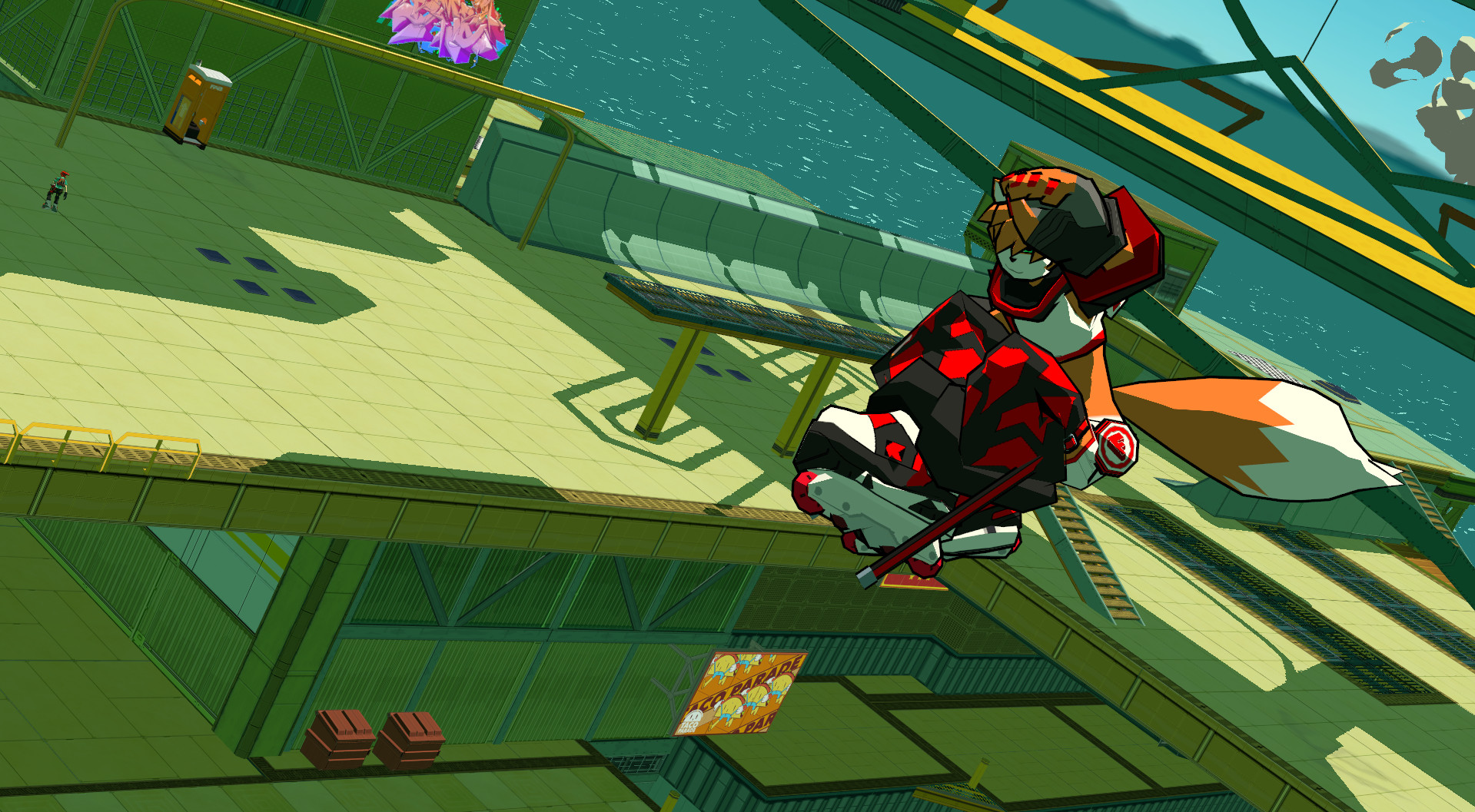 Hibiki (OC) Mod for Bomb Rush Cyberfunk | BRC Mods