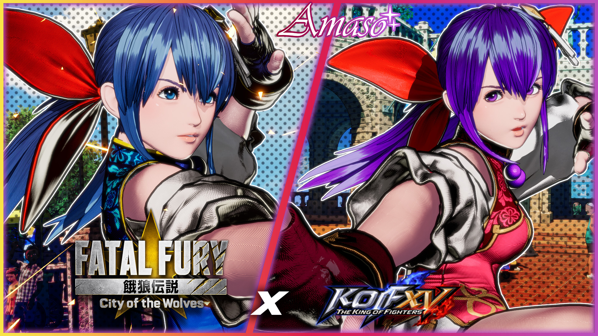Hotaru in Athena's KOFXV outfit Mod for Fatal Fury: City of the Wolves | COTW Mods