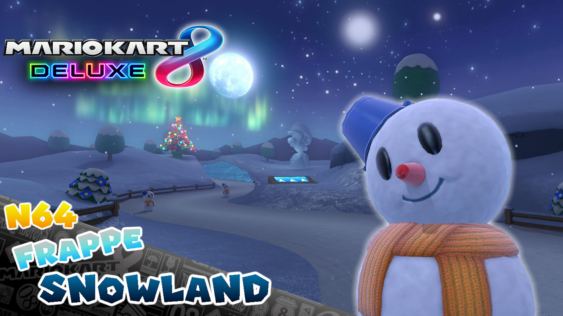 N64 Frappe Snowland Mod for Mario Kart 8 Deluxe | MK8D Mods